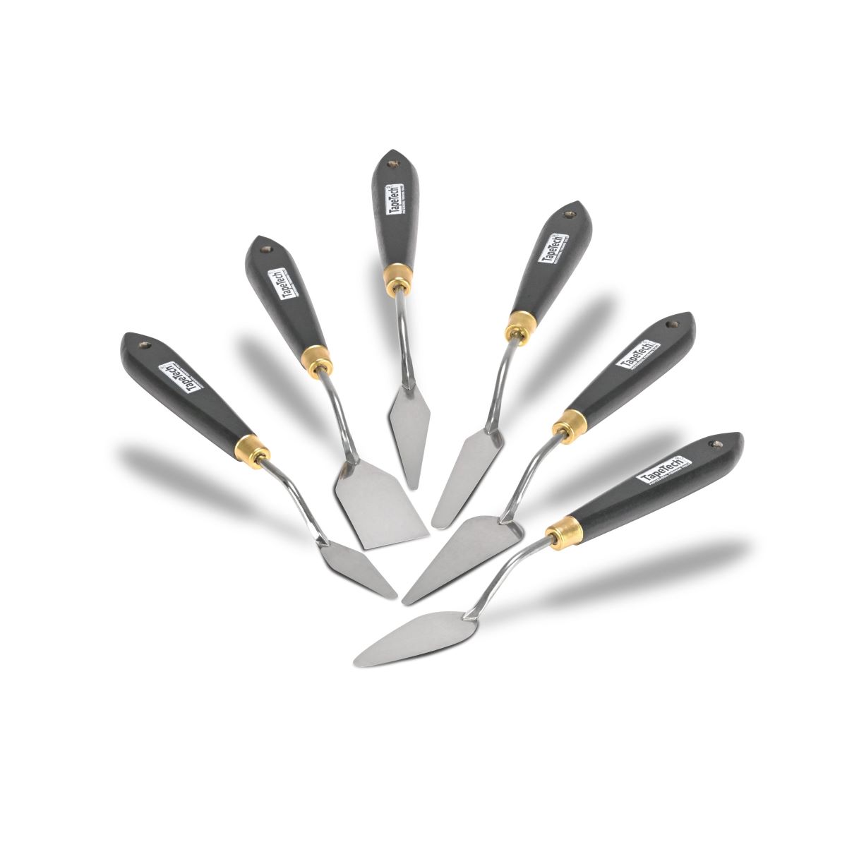 6-Piece Palette Knife Set for Decorative Finish – TapeTech Tool Company